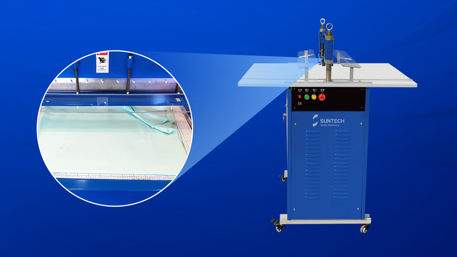 Motorized Fabric Sample Cutting Machine | Ready to Use