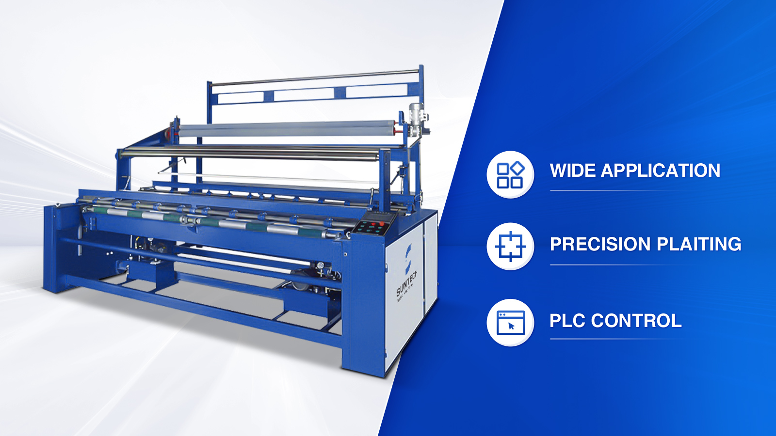 Fabric Plaiting Machine from China manufacturer - SUNTECH TEXTILE MACHINERY