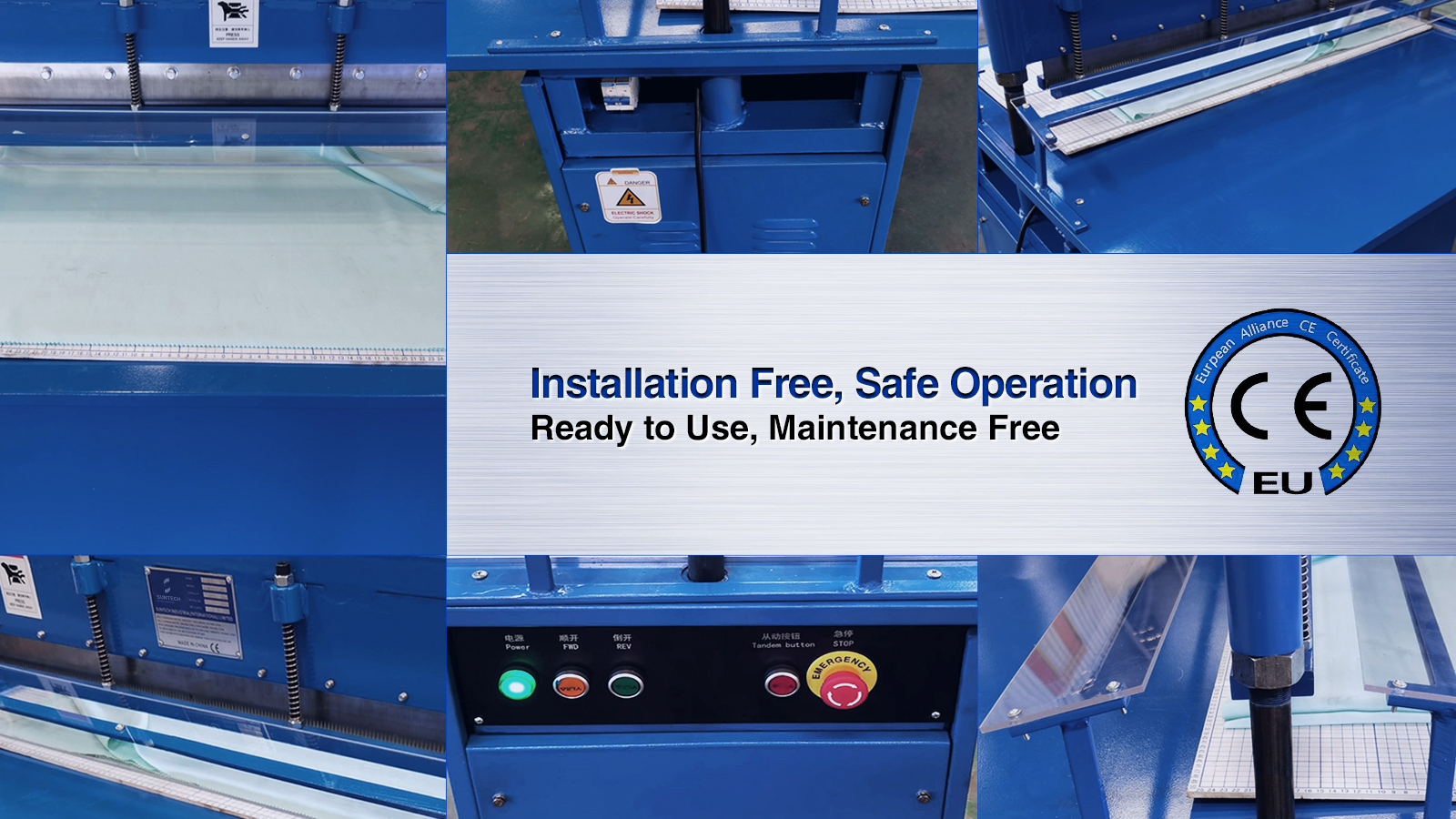 Motorized Fabric Sample Cutting Machine | Ready to Use