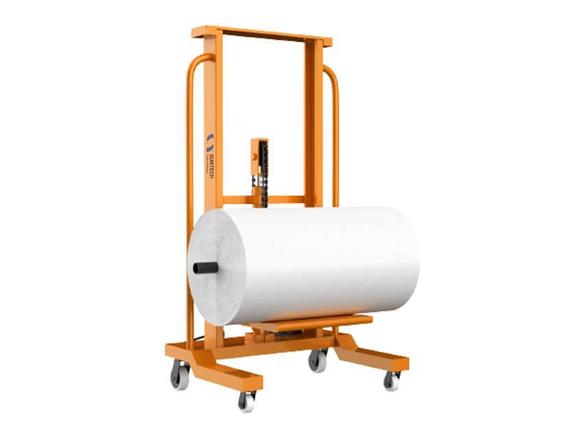 Hydraulic Fabric Beam Transport Truck | SUNTECH Textile Machinery