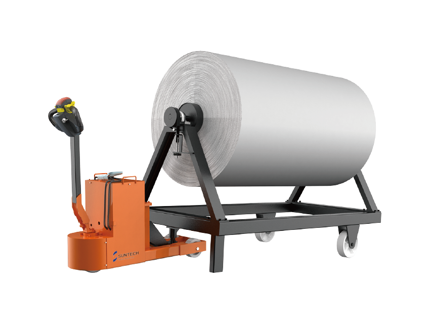 Electric A-Frame Tractor Compact Design | SUNTECH Textile Machinery