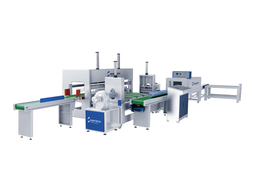 Automatic Fabric Roll Packing Machine Manufacturer | SUNTECH Textile ...
