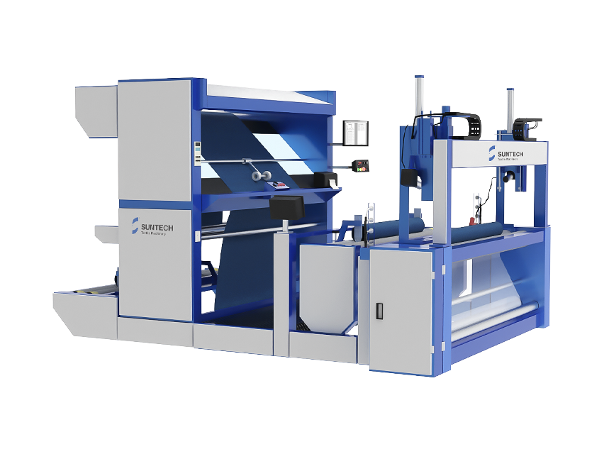 Fabric Inspection and Packing Machine | SUNTECH Textile Machinery