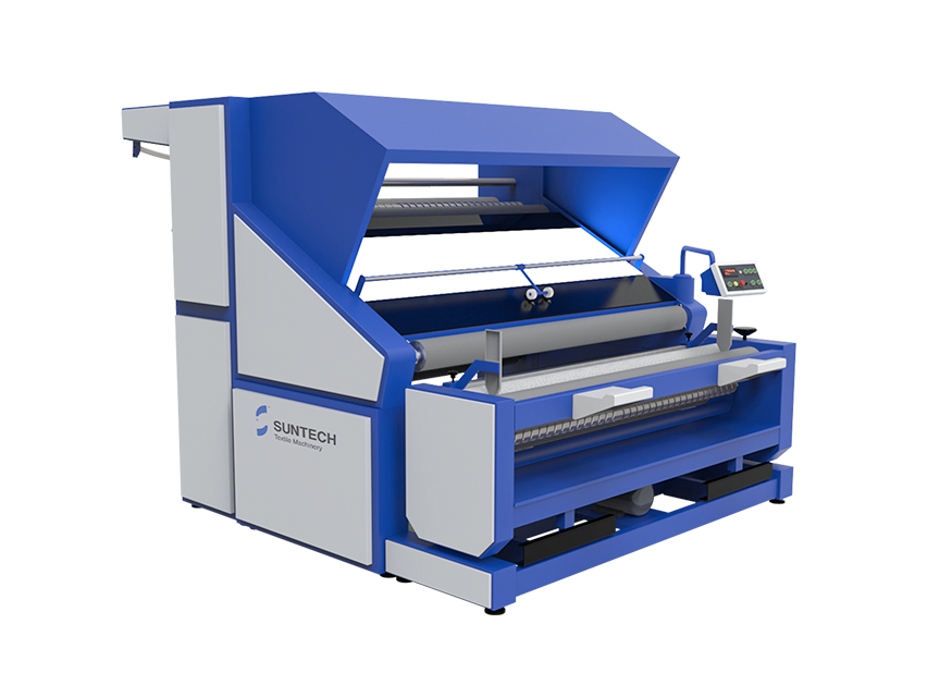 Open Width Knitted Fabric Inspection Machine | SUNTECH