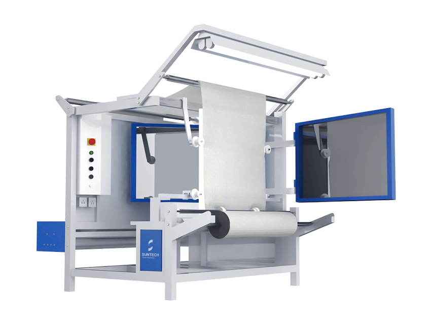 Tubular Fabric Inspection Machine | SUNTECH Textile Machinery